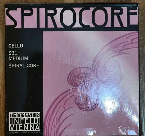 Струны для виолончели Thomastik Spirocore