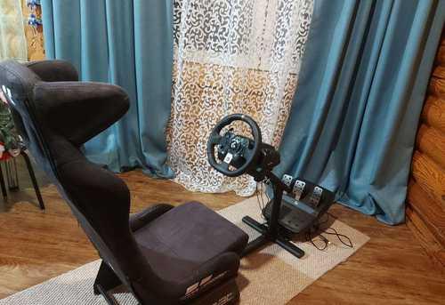 Playseat evolution pro+logitech g923