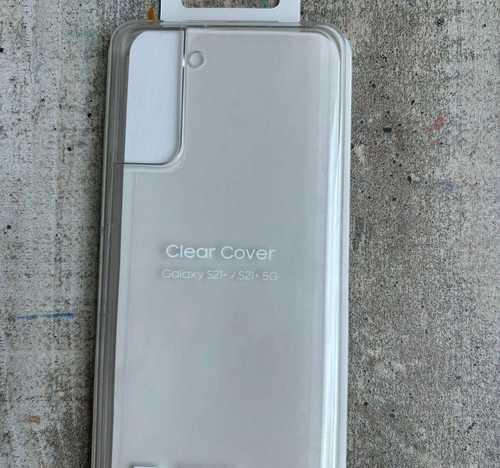 New orig чехол Clear Cover Samsung Galaxy S21 Plus