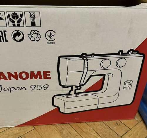 Швейная машина janome japan 959