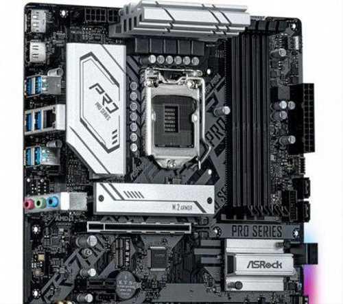 Материнская плата Asrock H570M PRO4 Soc-1200 Intel