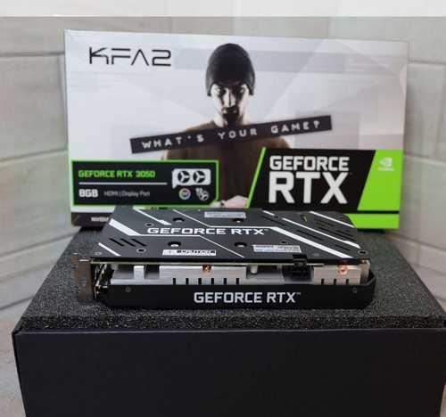 Видеокарта RTX 3050 8gb KFA2 X black