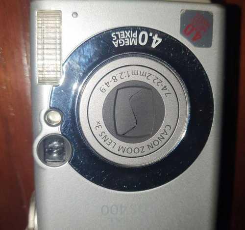 Фoтоаппарат саnоn digital iхus 400, 4Mp