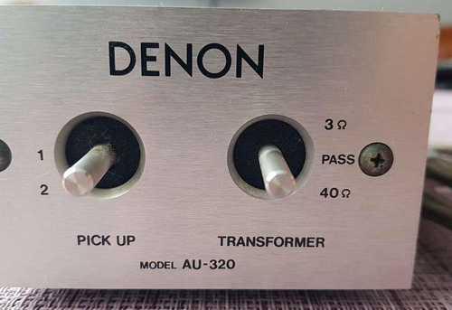 MC трансформатор Denon AU-320
