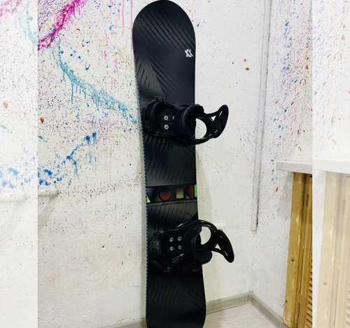 Сноуборд Volkl Stroke 156   крепы Burton FS