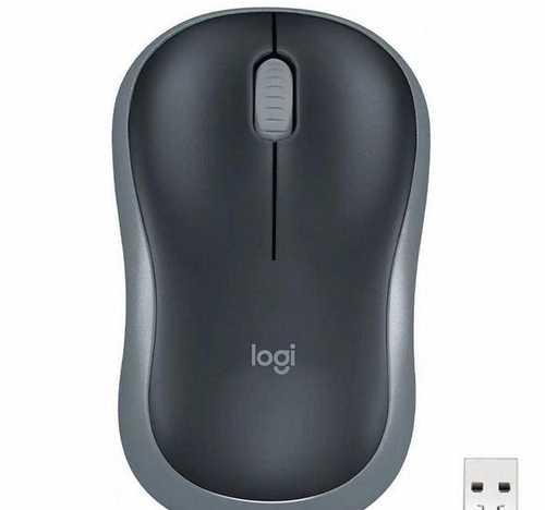 Мышь беспроводная logitech M185 серый