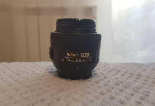 Объектив AF-S Nikkor 35 mm 1:1.8 G