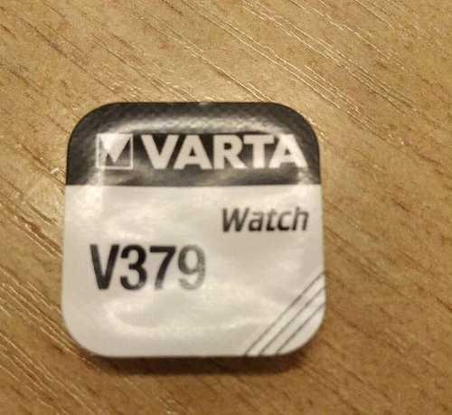 Часовая батарейка Varta Silver V379