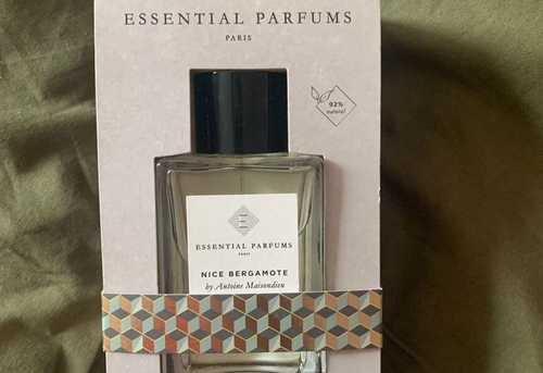 Духи essential parfums paris nice bergamote