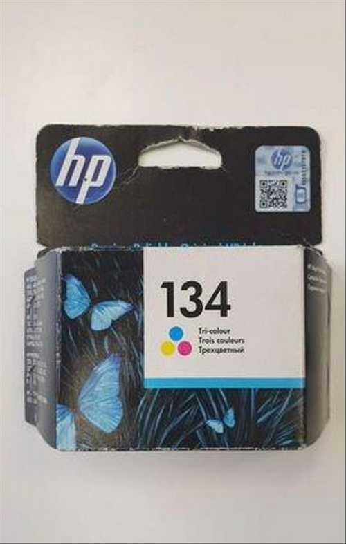 Картридж HP 134 струйный трехцветный (560 стр)
