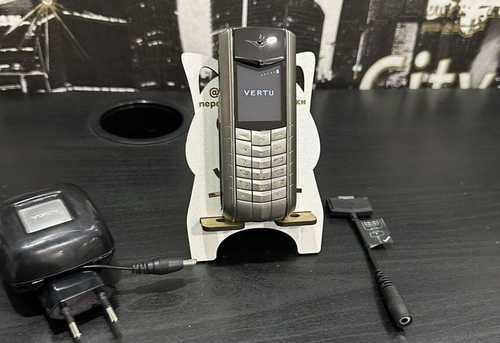 Vertu Ascent Black Leather