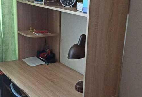 Шкаф икеа и Письменный стол с полками-тумбочкой