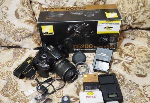 Nikon d5200 18-55 VR kit