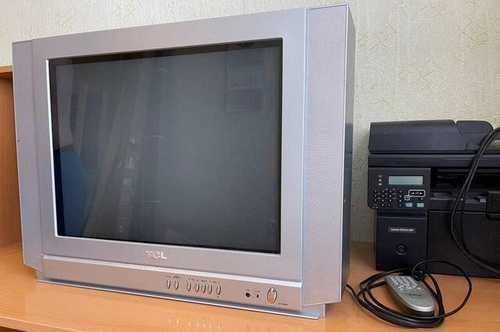 Телевизор TCL, бу, размеры 60х45х53