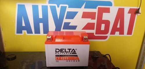 Аккумулятор delta ст-1211 (ytz12s) д150ш87в110/210