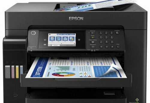 Мфу струйное Epson L15160, цветн., A3, черный