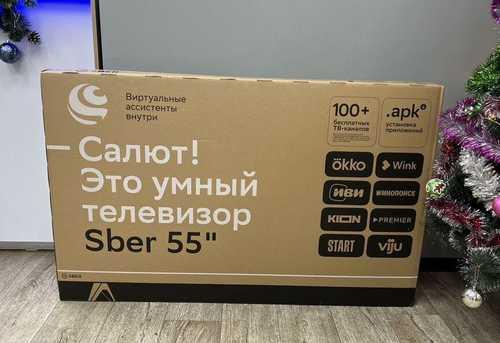 Телевизор Sber SDX-55U4010B Ultra HD 55" UHD 4K