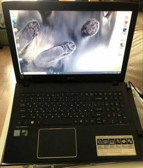 Продам игровой ноутбук Acer E 15