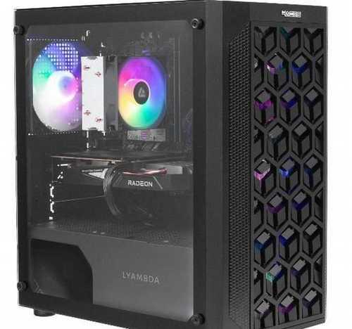 Системный блок игровой 4aces blackjack v2 (i3-12100f/16gb/ssd500gb/rx6500xt/win trial)