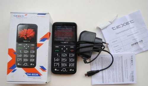 Сотовый телефон teXet TM-B226 новый