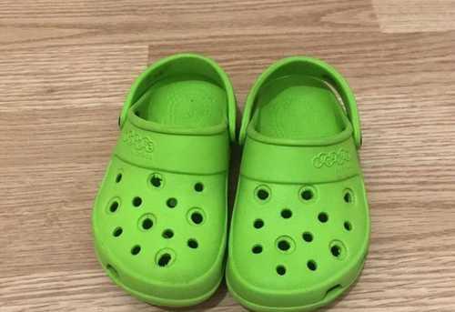 Оригинальные Crocs детские +в подарок джибитсы
