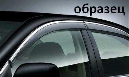 Дефлекторы окон Geely Coolray хроммолдинг