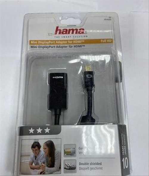 Адаптер hama hdmi (f) - Mini Displayport, 00054560