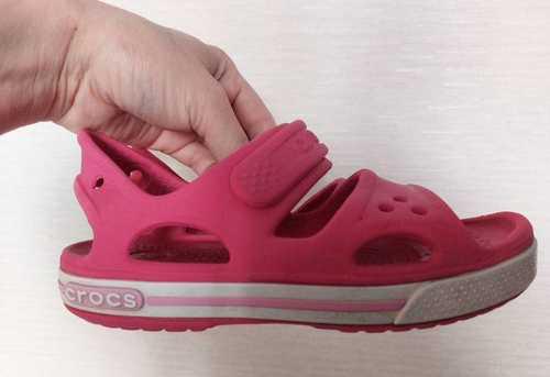 Сандалии Crocs C12 для девочки