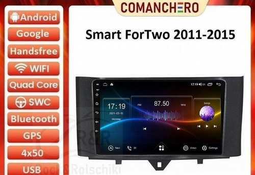 Магнитола Smart ForTwo 2011-2015 Android