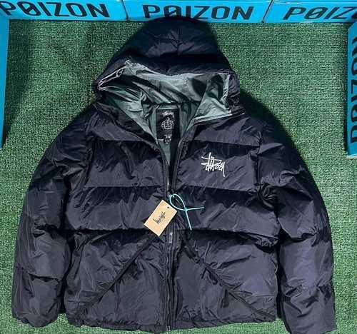 Пуховик Stussy Micro Ripstop оригинал (poizon)