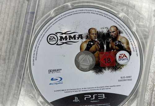 Mma ps3 без обложки ps3