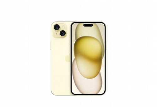iPhone 15 128 гб Dual: nano SIM + eSIM желтый