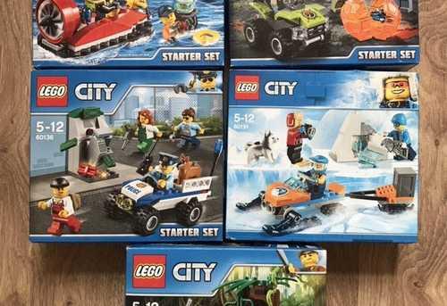 Новые Наборы Lego City - Starter Set