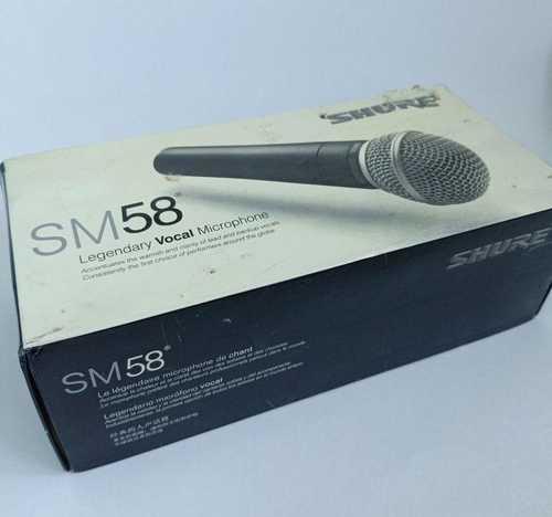 Студийный микрофон для вокала shure SM58S