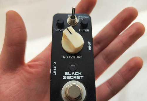 Гитарная педаль перегруза Mooer black secret