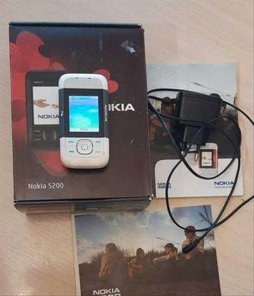Nokia 5200 в идеале полный комплект