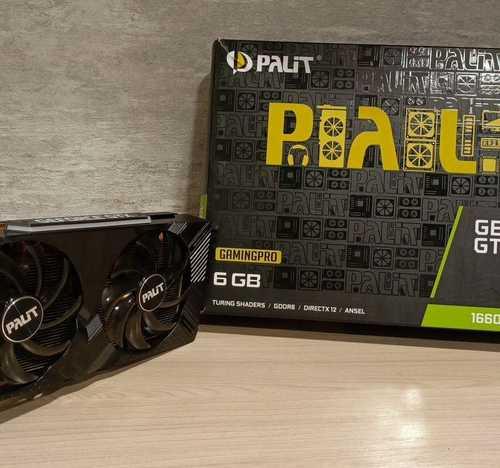 Gtx 1660 super palit gamingpro 6gb