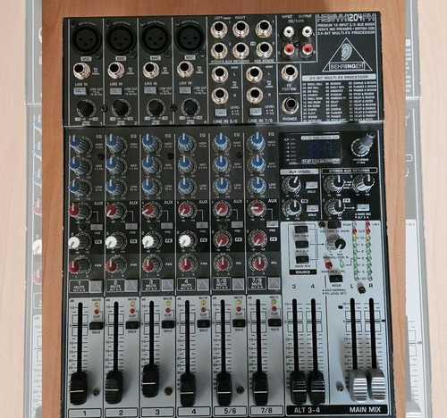 Микшерный пульт behringer xenyx 1204 fx