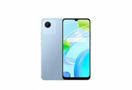 Смартфон Realme C30, 4.64 Гб, голубой