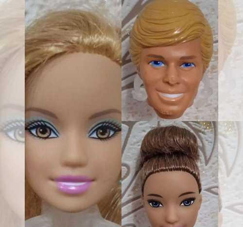 Головы Barbie, Барби, винтаж