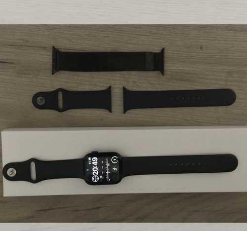 Часы apple watch 8 45 mm midnight