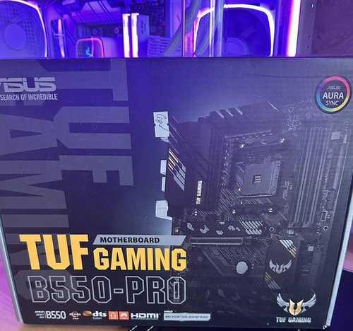 Материнская плата asus TUF gaming B550-PRO