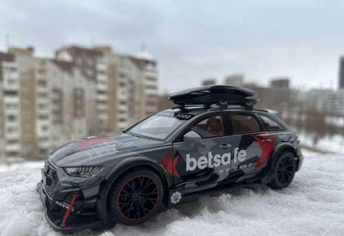 Машинка Audi RS6 камуфляж металлическая