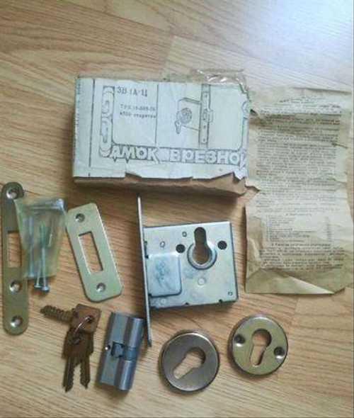Замок врезной 3в 1а-ц. СССР