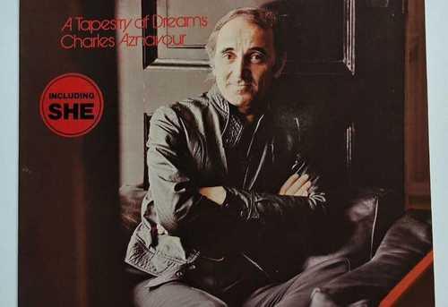 Винтажная виниловая пластинка LP Charles Aznavour