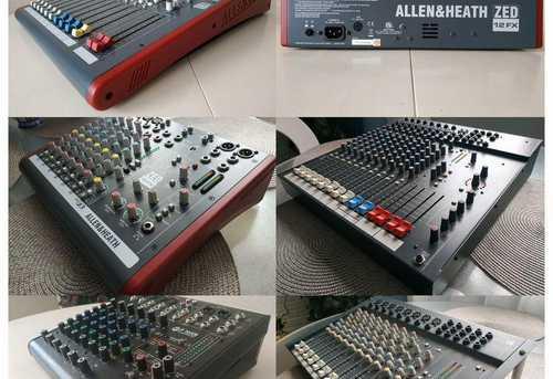 Микшерные пульты RCF, Allen&Heath, Soundcraft