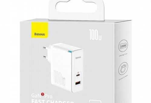 Сетевое зар. устр. Baseus 1USB 1C 100W