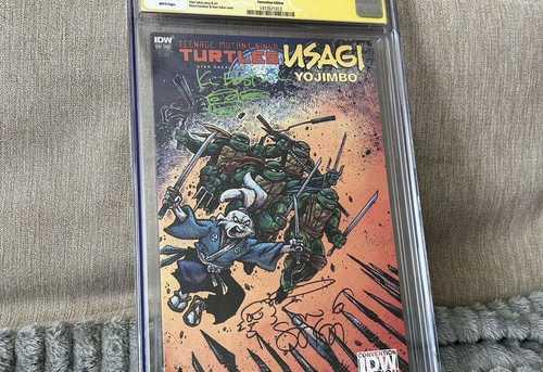CGC tmnt / Usagi Yojimbo Истмен Сакаи скетчи сигны