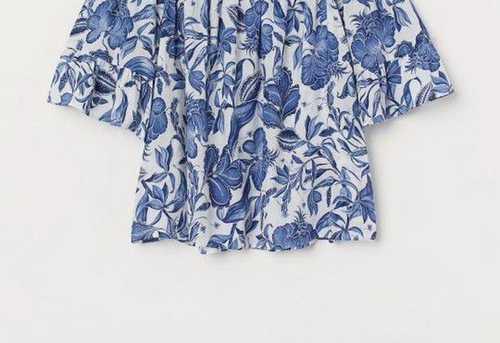 Кофта блузка с открытыми плечами H&M Новая