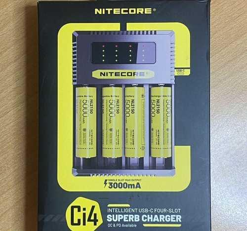 Зарядное устройство Nitecore NEW Ci4